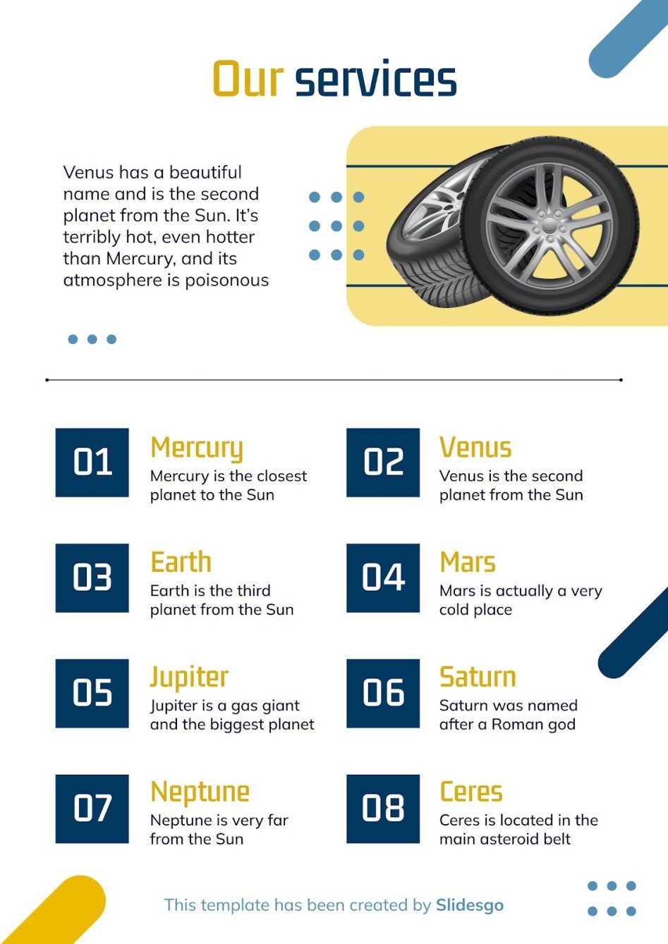 Car Rims Catalog Presentation