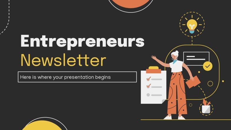 Entrepreneurs Newsletter Presentation