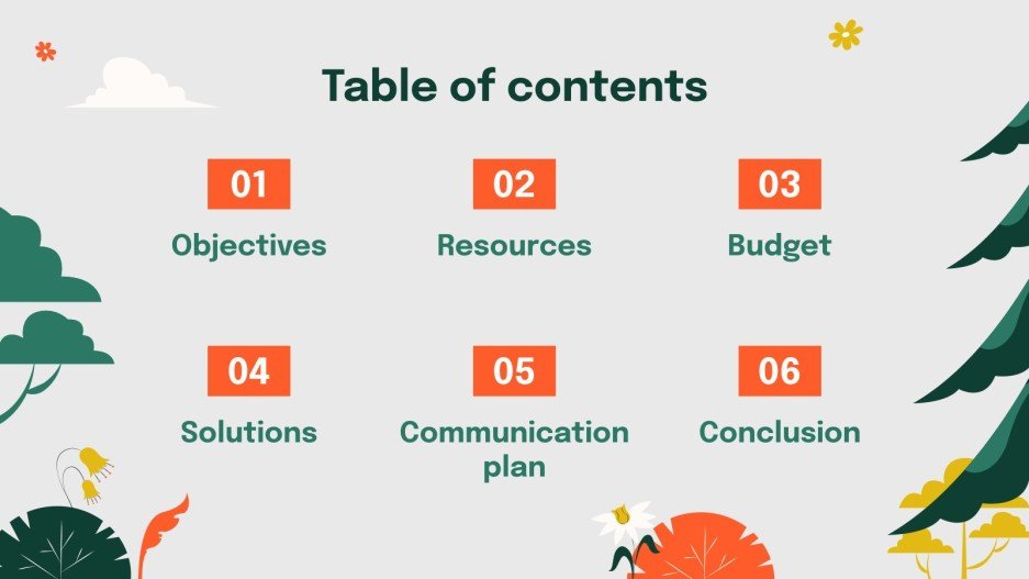 Tree Planting Project Proposal Presentation