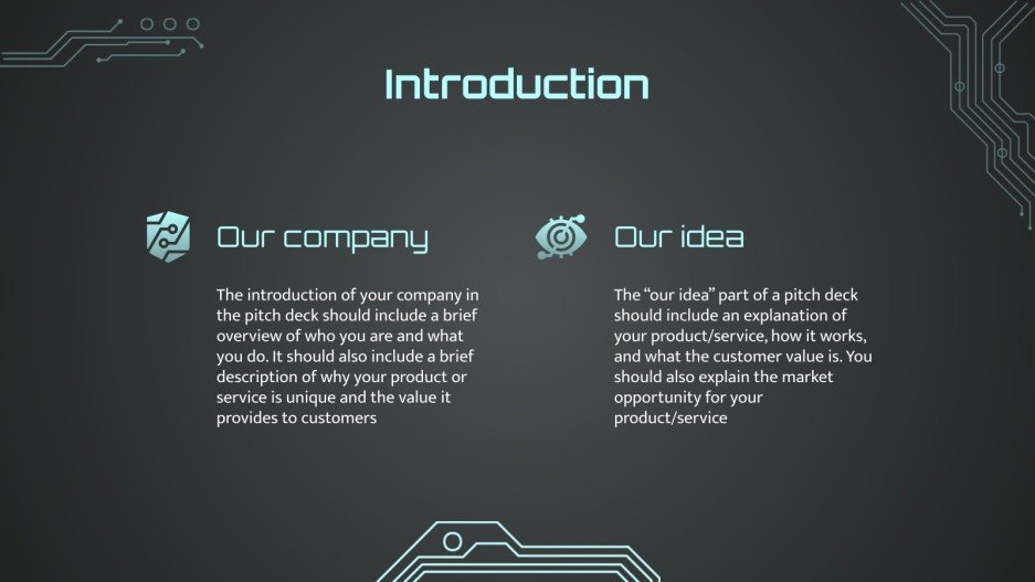 IT Security Hacker Pitch Deck Presentation