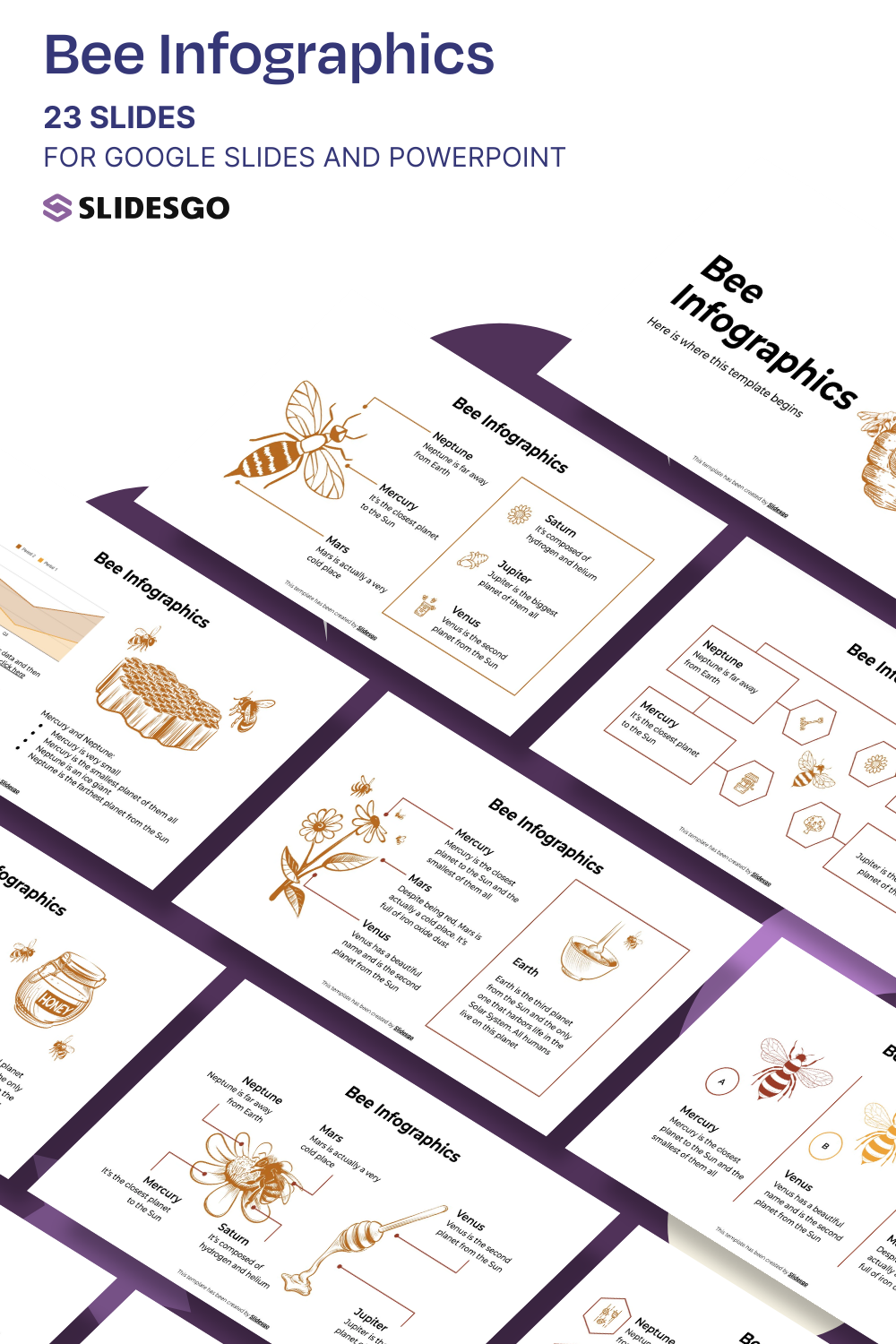 Bee Infographics Template