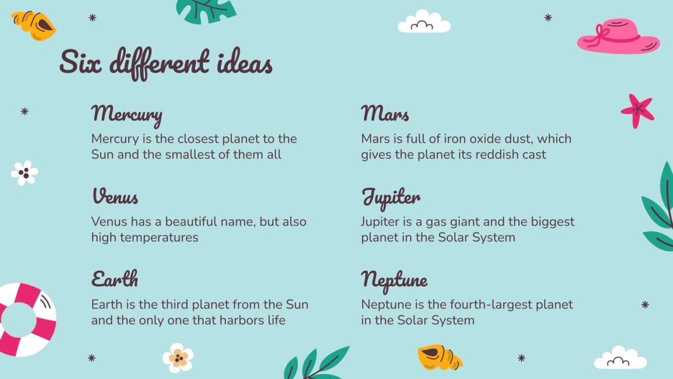 Summer Background Presentation