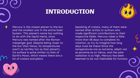 Elements Funny Characters Presentation