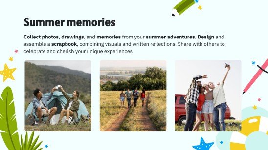 Summer Vacation Homework Presentation