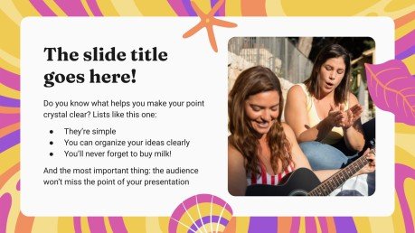 Welcome to Summer School Presentation