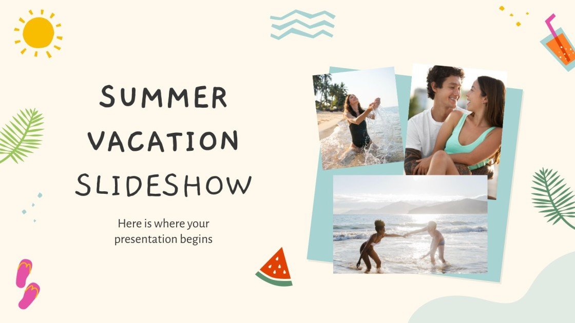 Summer Vacation Slideshow Presentation