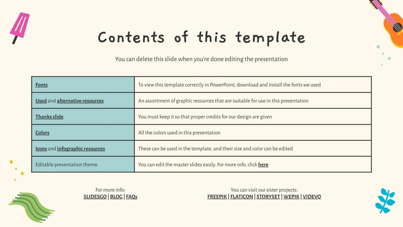 Summer Vacation Slideshow Presentation