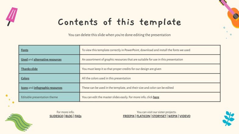 Summer Vacation Slideshow Presentation