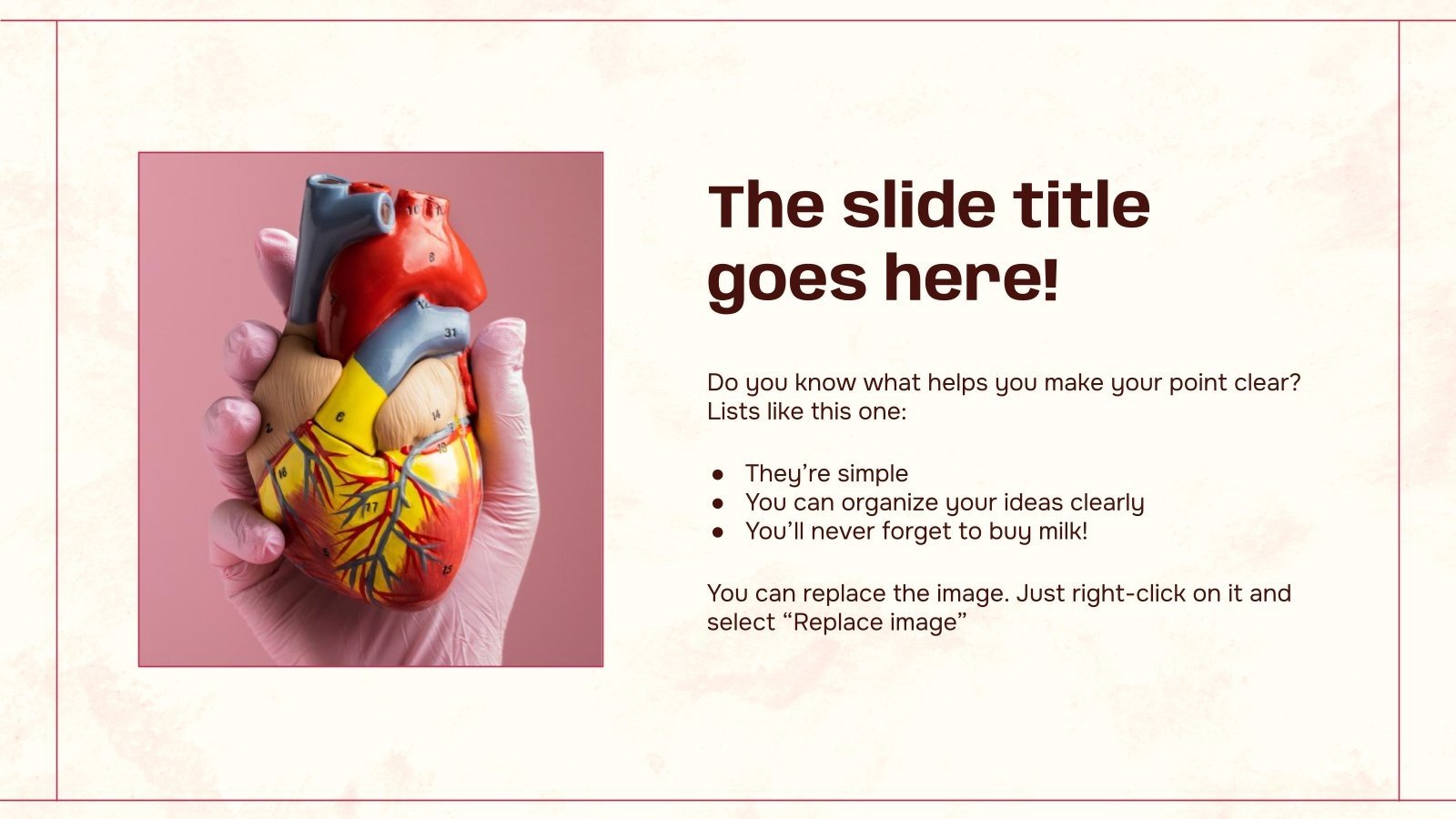 Anatomy of a Heart Presentation