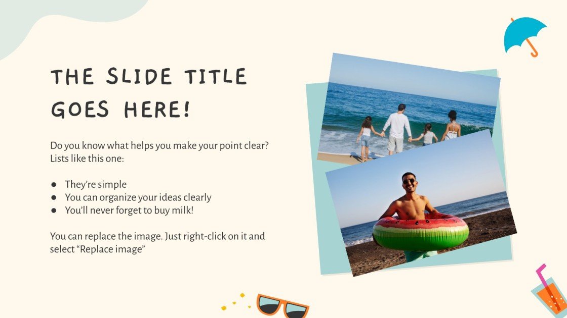 Summer Vacation Slideshow Presentation