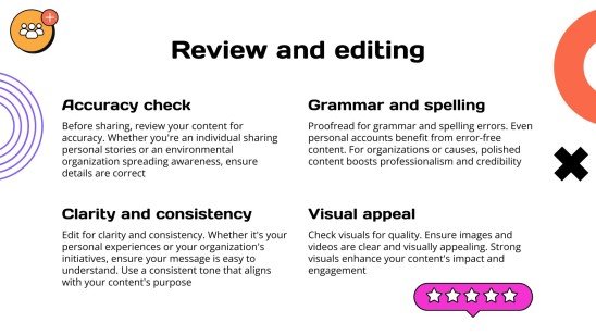 Competitor Comparison for Social Media Presentation