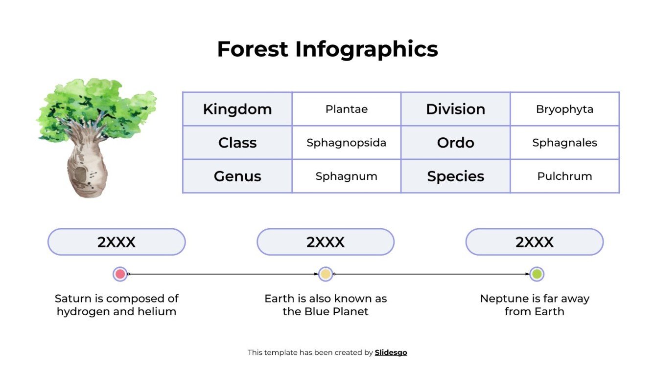 Forest Infographics Presentation