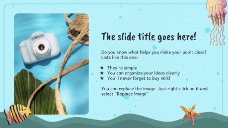 Cute Summer Animals Presentation