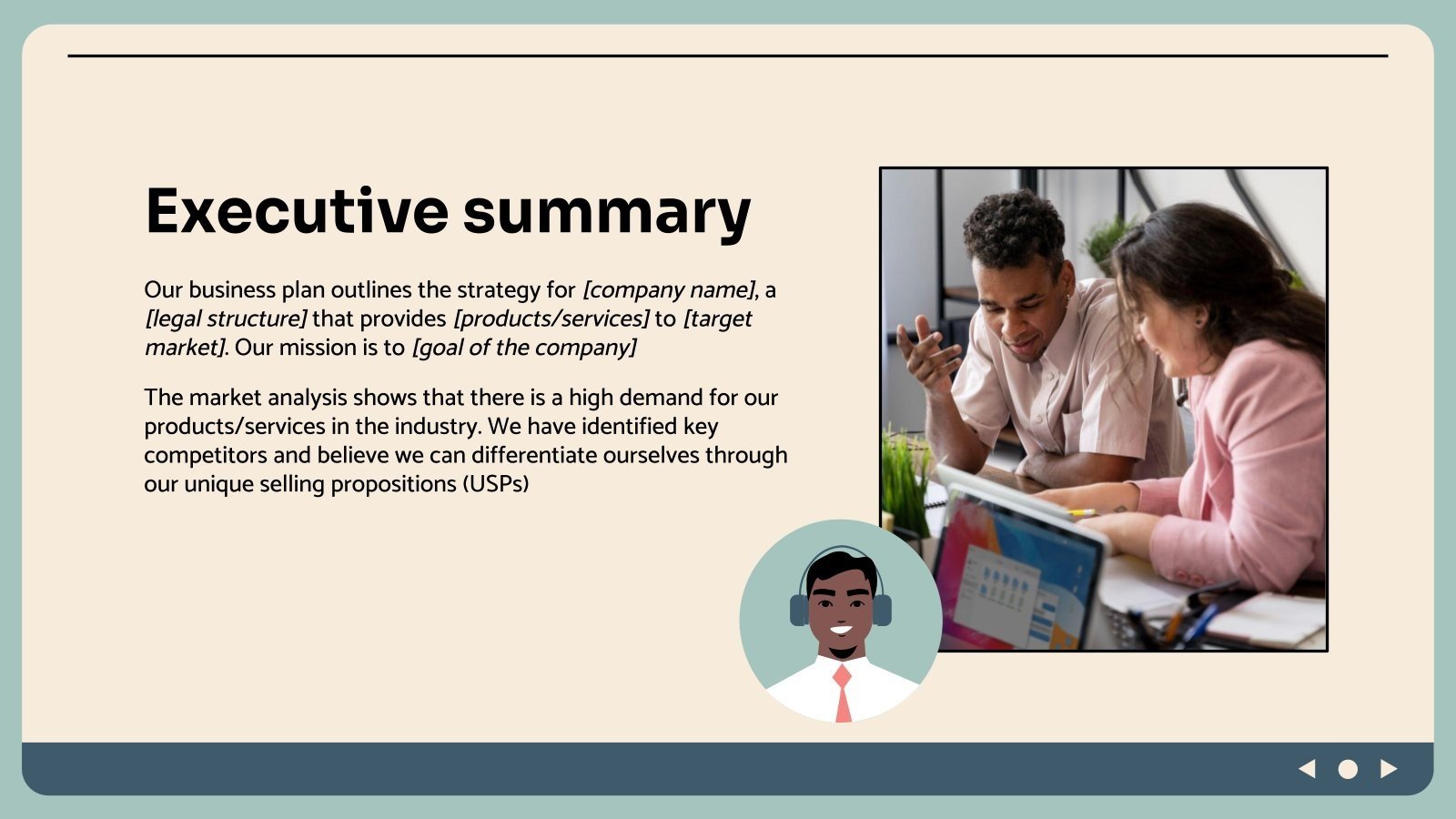 Customer Service Support Business Plan Presentation