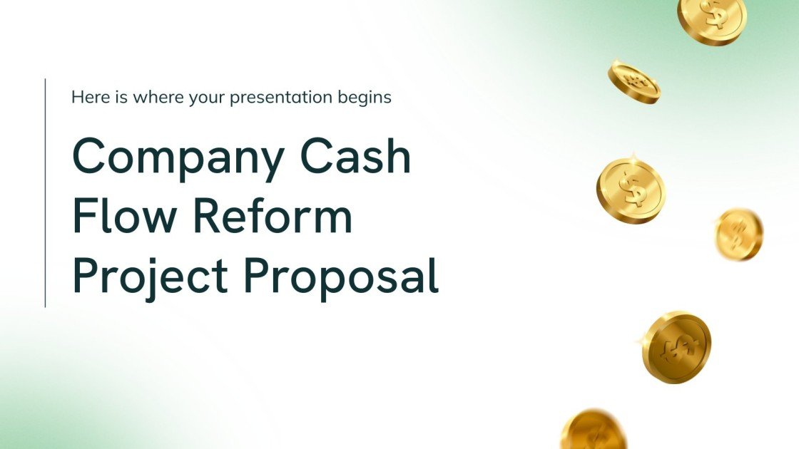 Company Cash Flow Reform Project Proposal Presentation