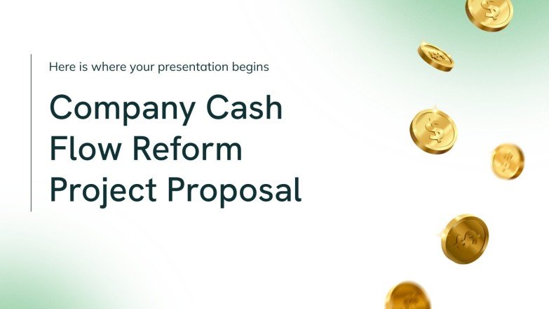 Company Cash Flow Reform Project Proposal Presentation