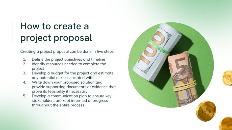 Company Cash Flow Reform Project Proposal Presentation