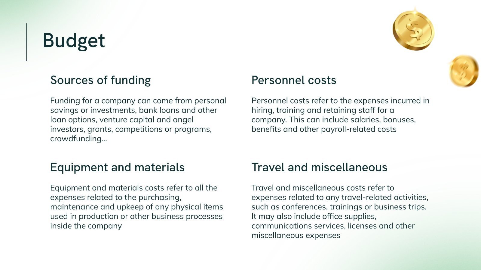 Company Cash Flow Reform Project Proposal Presentation