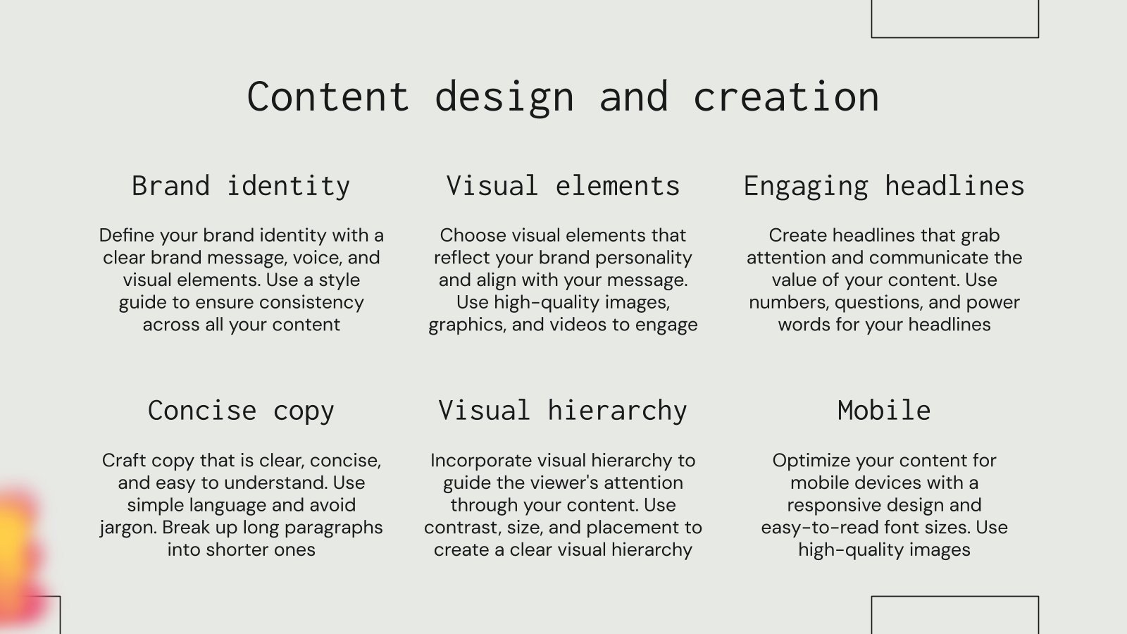 Design Inspiration Campaign Presentation