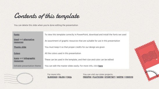 Letter Style Portfolio Presentation