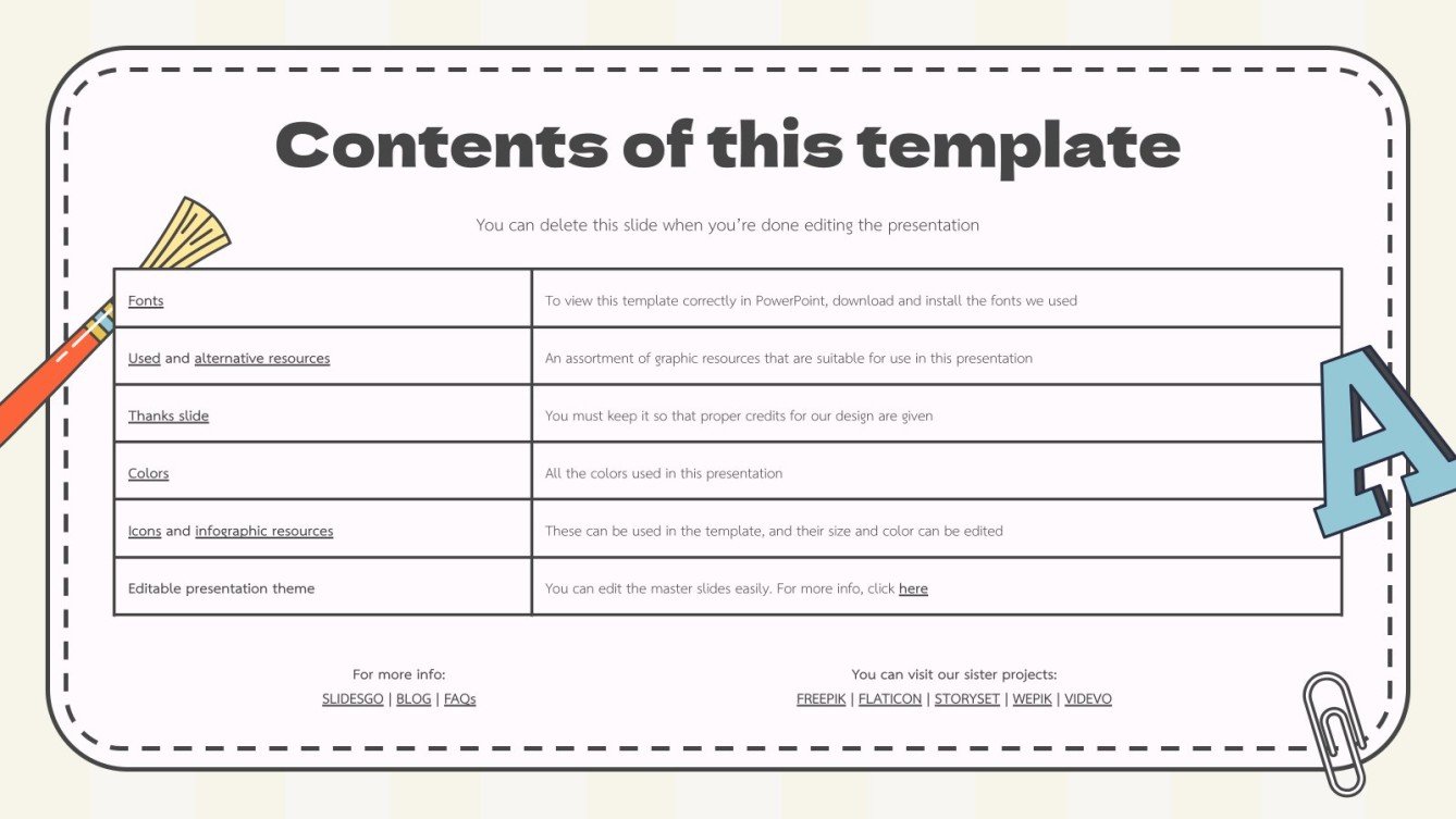 End of School Year Activities Presentation