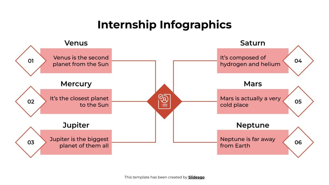 Internship Infographics Template