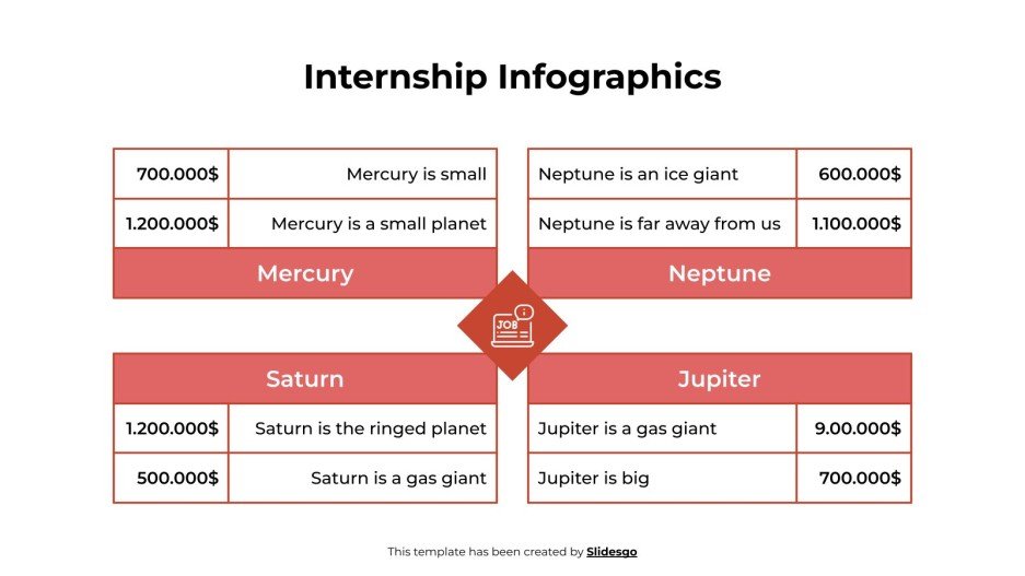 Internship Infographics Template