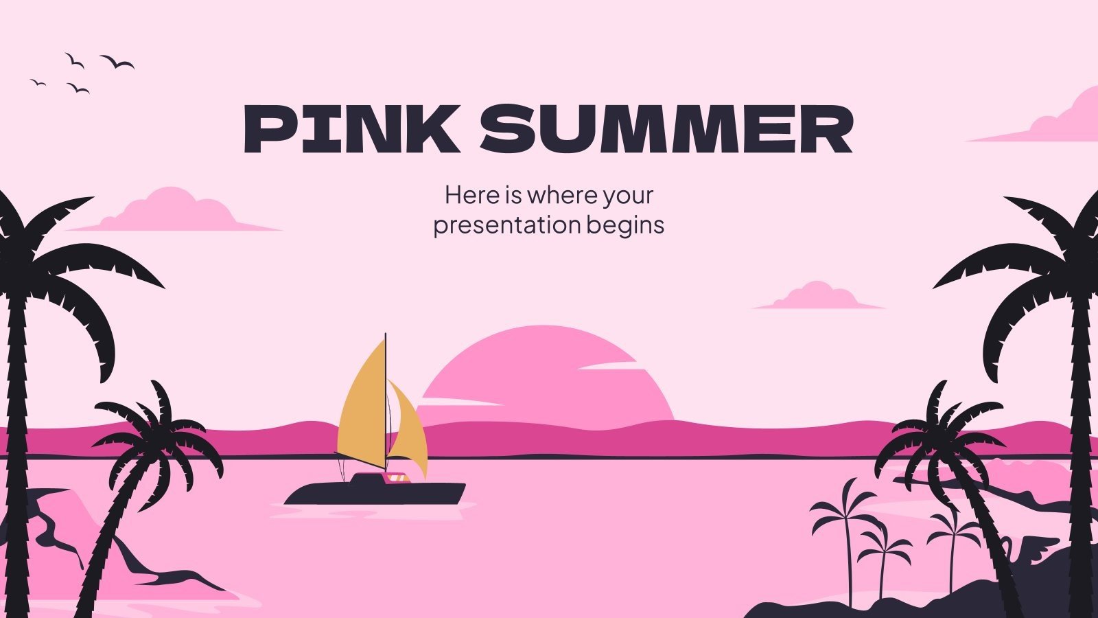 Pink Summer Presentation