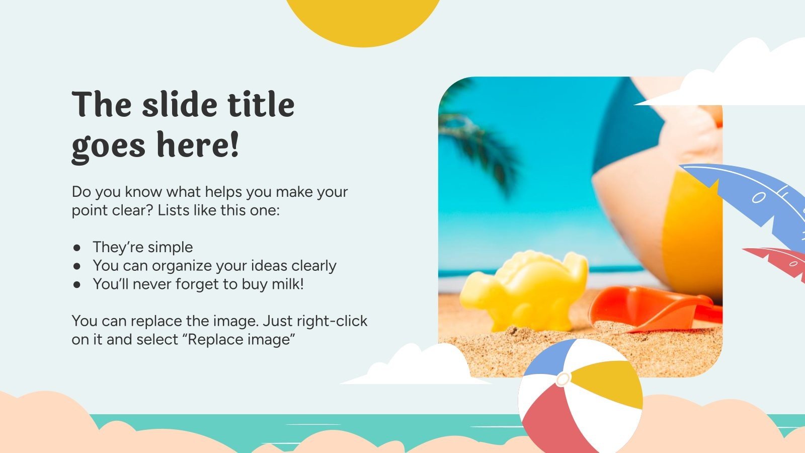 Summer Beach Presentation