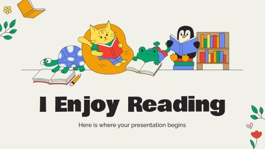 I Enjoy Reading Presentation