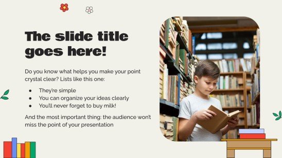 I Enjoy Reading Presentation