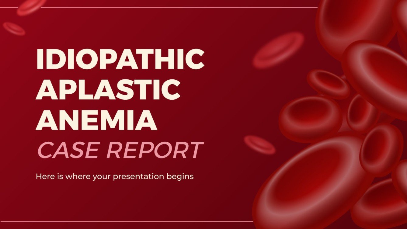 Free Google Slides & PowerPoint templates about anemia