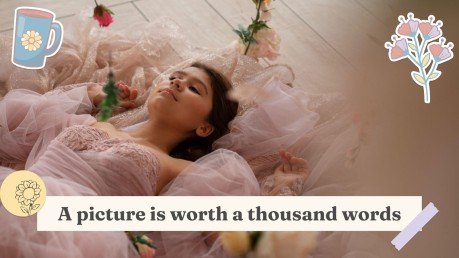 Coquette Aesthetic Scrapbook Presentation