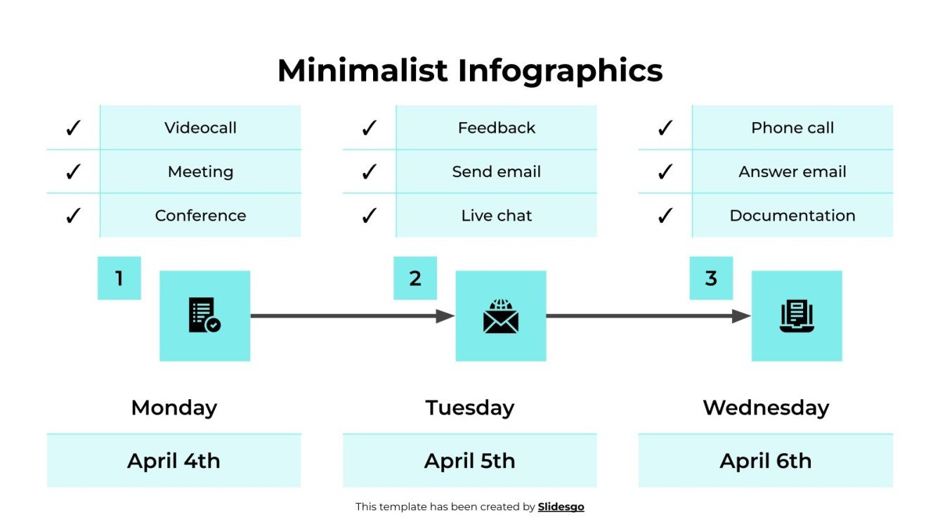 Minimalist Infographics Template