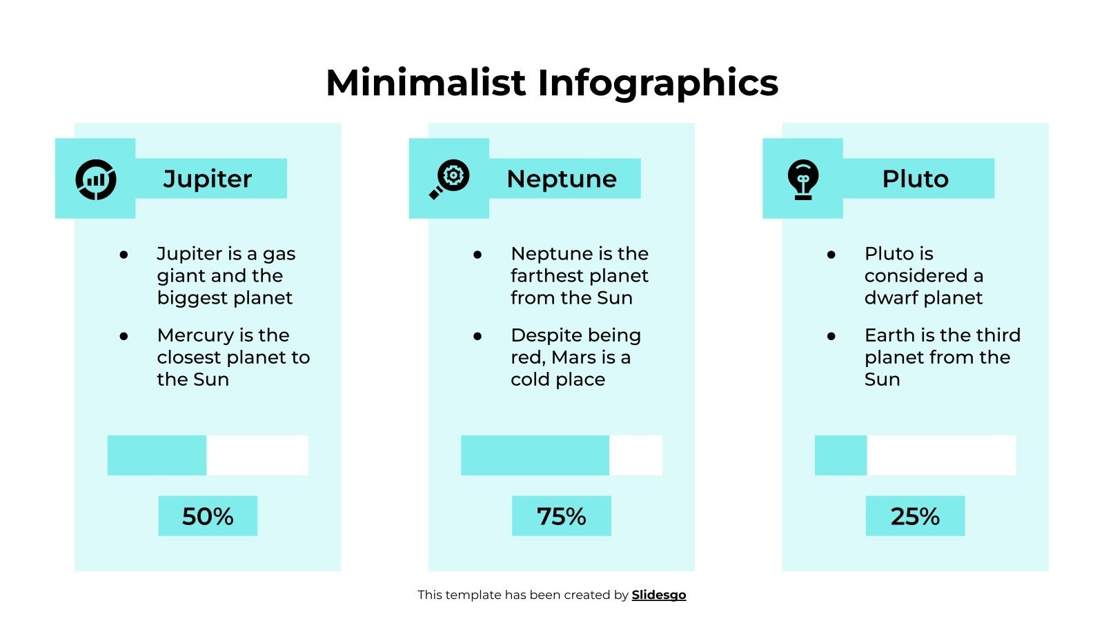 Minimalist Infographics Template