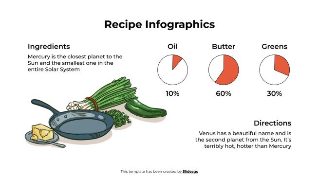 Recipe Infographics Template