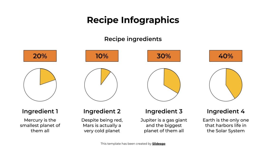 Recipe Infographics Template