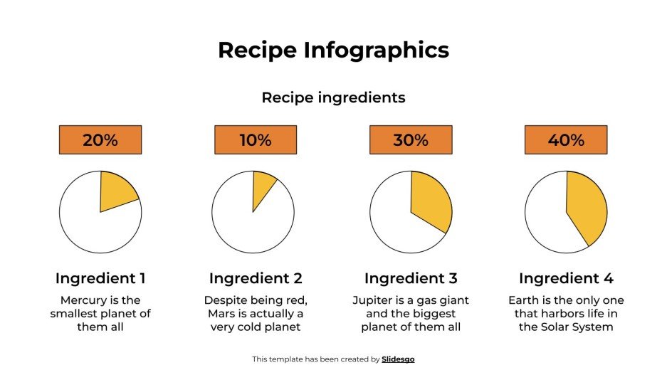 Recipe Infographics Template