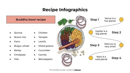 Recipe Infographics Template