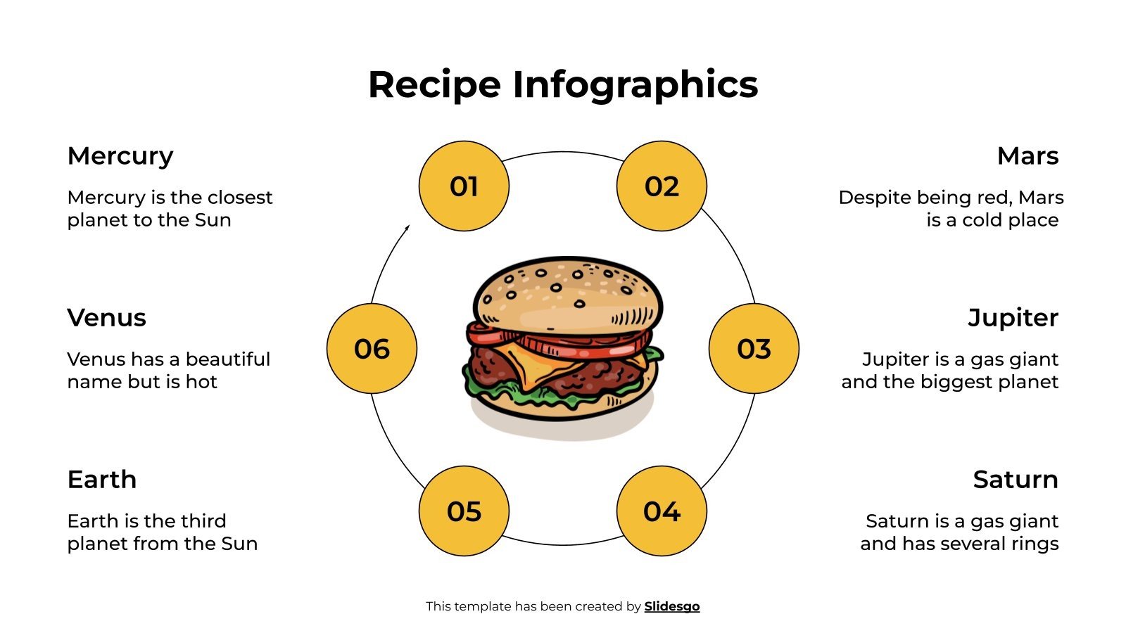 Recipe Infographics Template