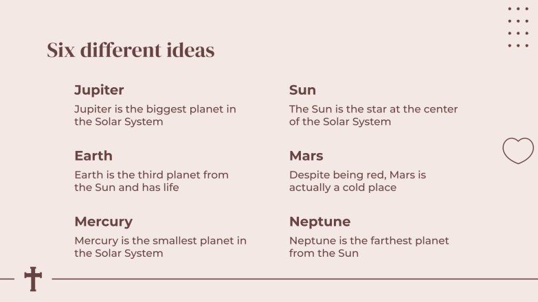 Christian Cross Background Religion Theme Presentation