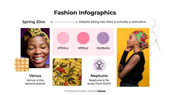 Fashion Infographics Presentation