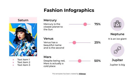 Fashion Infographics Presentation