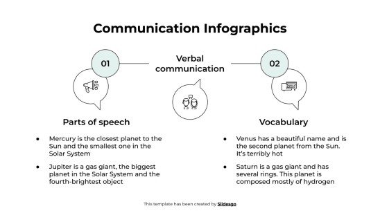 Communication Infographics Presentation