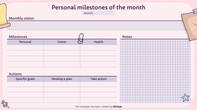 Sticky Notes Personal Organizer Presentation