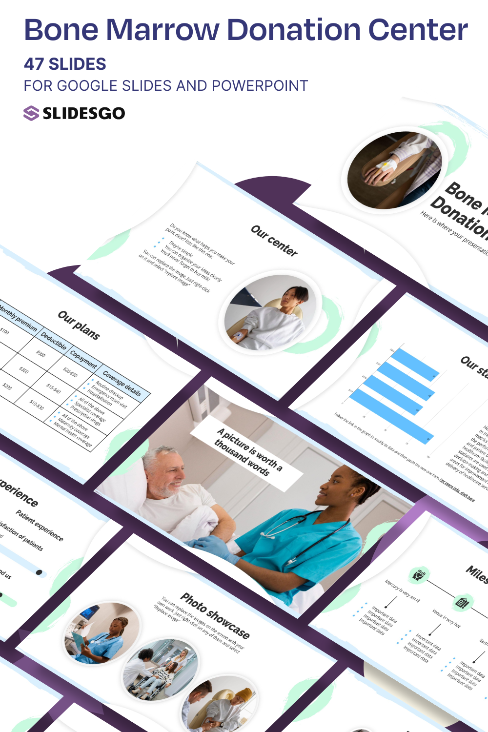 Bone Marrow Donation Center Presentation