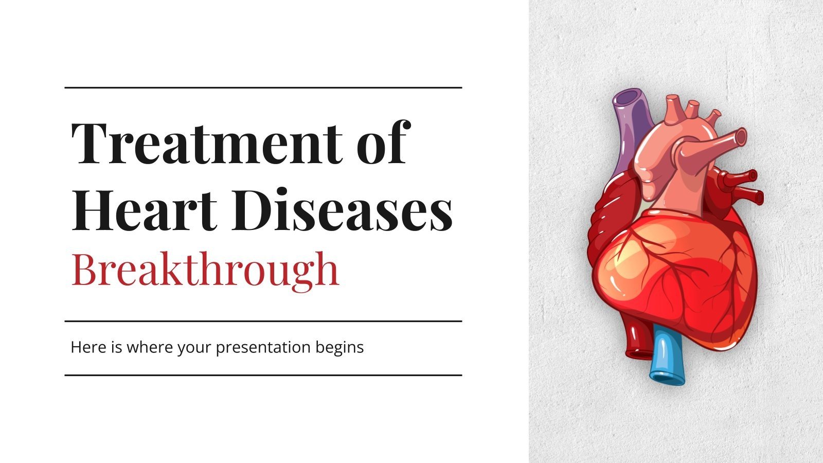 Google Slides & PowerPoint presentations about hearts