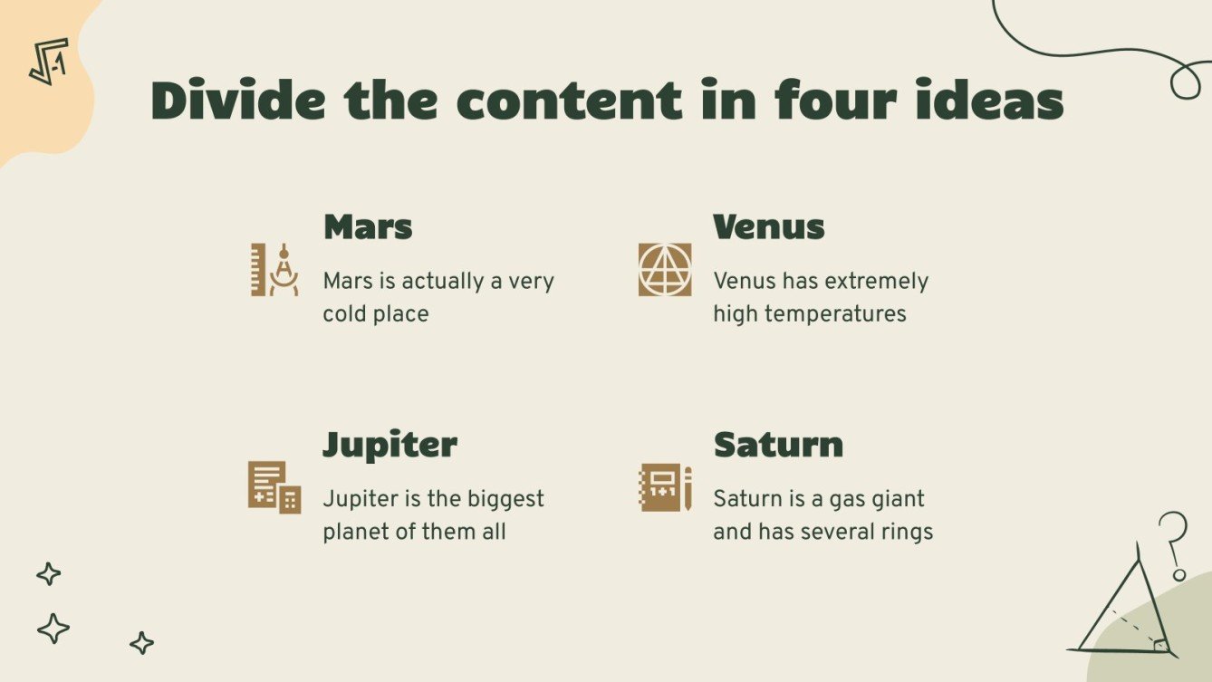 Math Slideshow Presentation