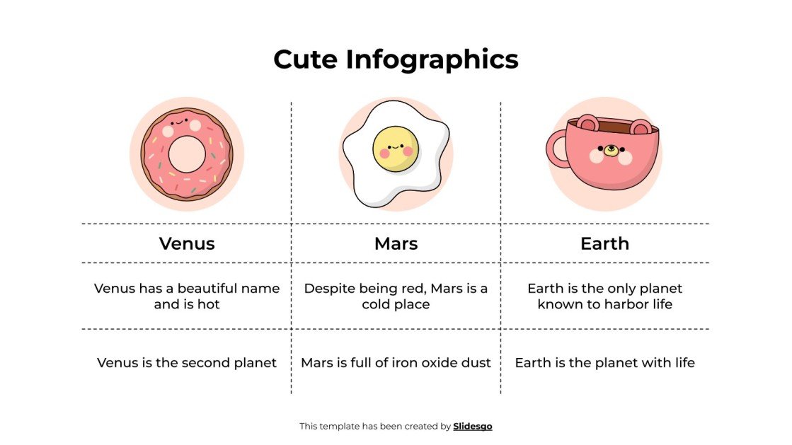 Cute Infographics Template