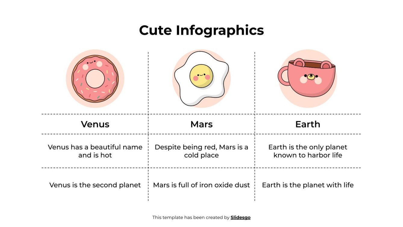 Cute Infographics Template